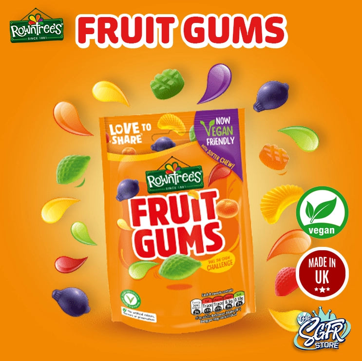 Rowntree's Fruit Gums 150g (Vegan) – The SGFR Store