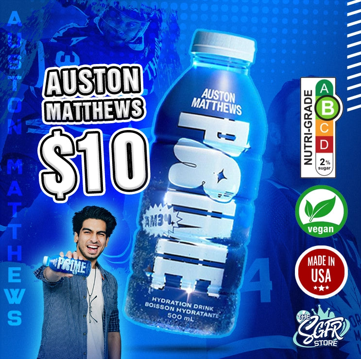 Prime Hydration Auston Matthews! Premium Flavours Now At, 03/08/2023