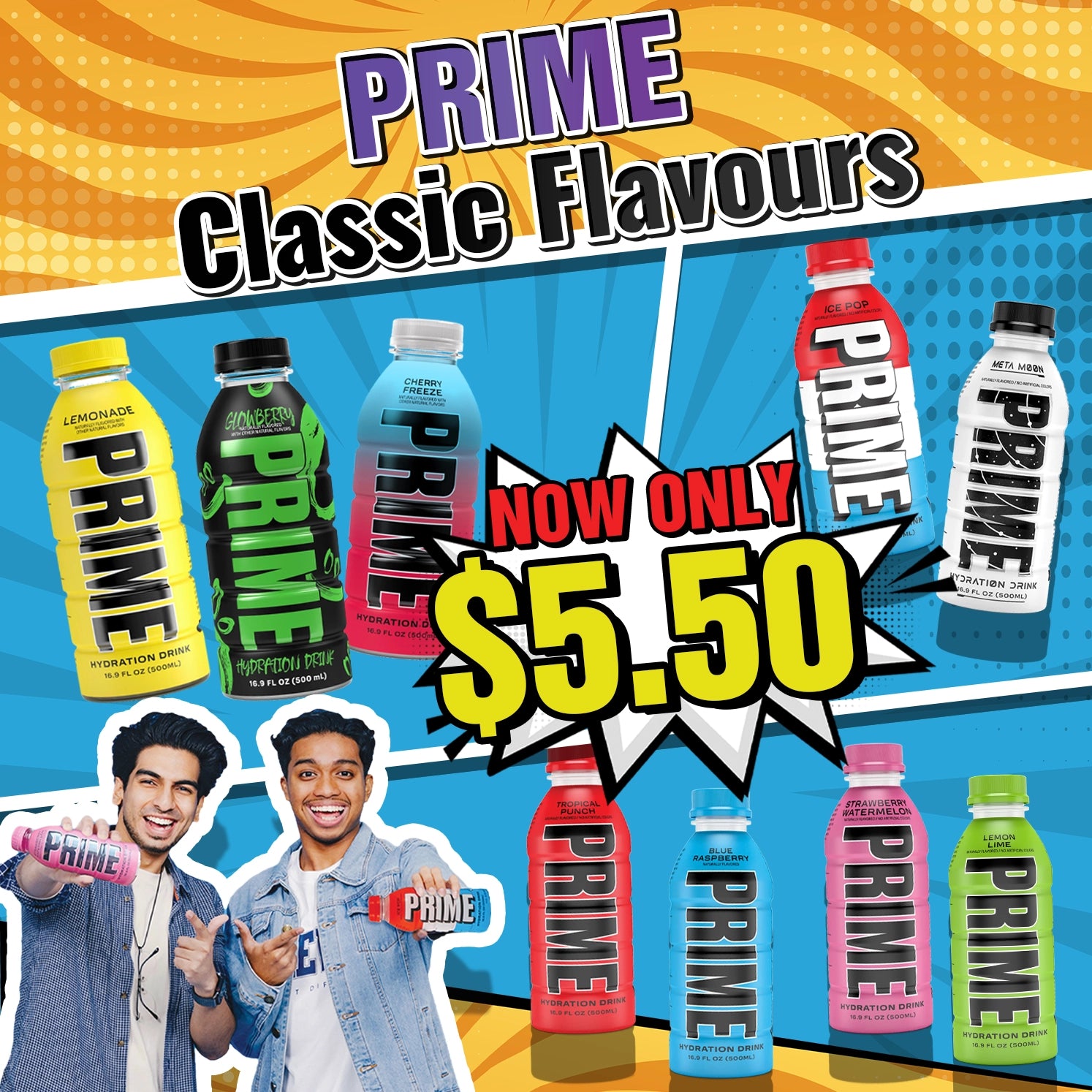 Prime Hydration Drinks & Merchandise – The SGFR Store